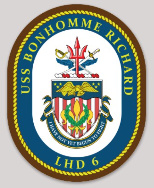 Buy USS Bonhomme Richard LHD-6 Sti Patch | MarinePatches.com ...