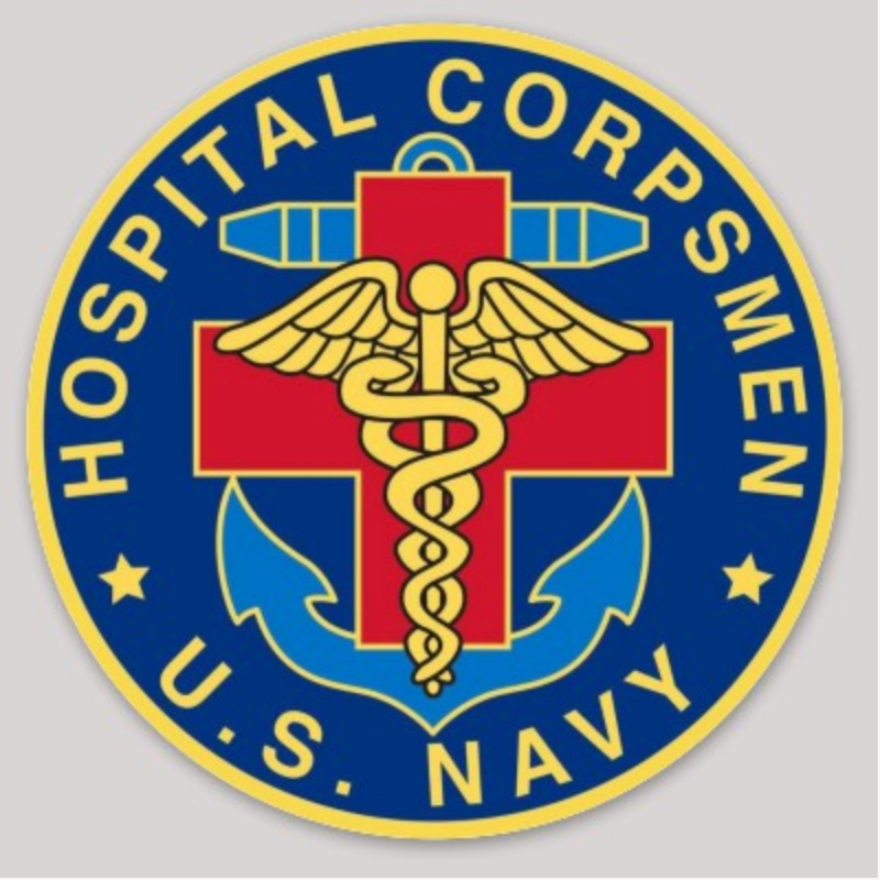 Buy US Navy Hospital Corpsman Stic Patch | MarinePatches.com ...