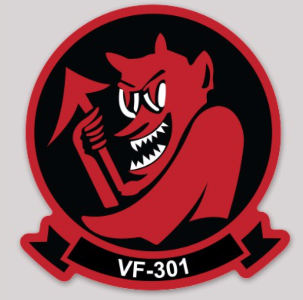 Officially Licensed US Navy VF-301 Devi's Disciples Sticker ...