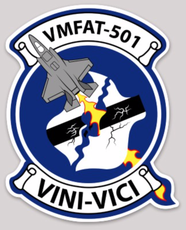 Buy Officially Licensed USMC VMFAT Patch | MarinePatches.com ...