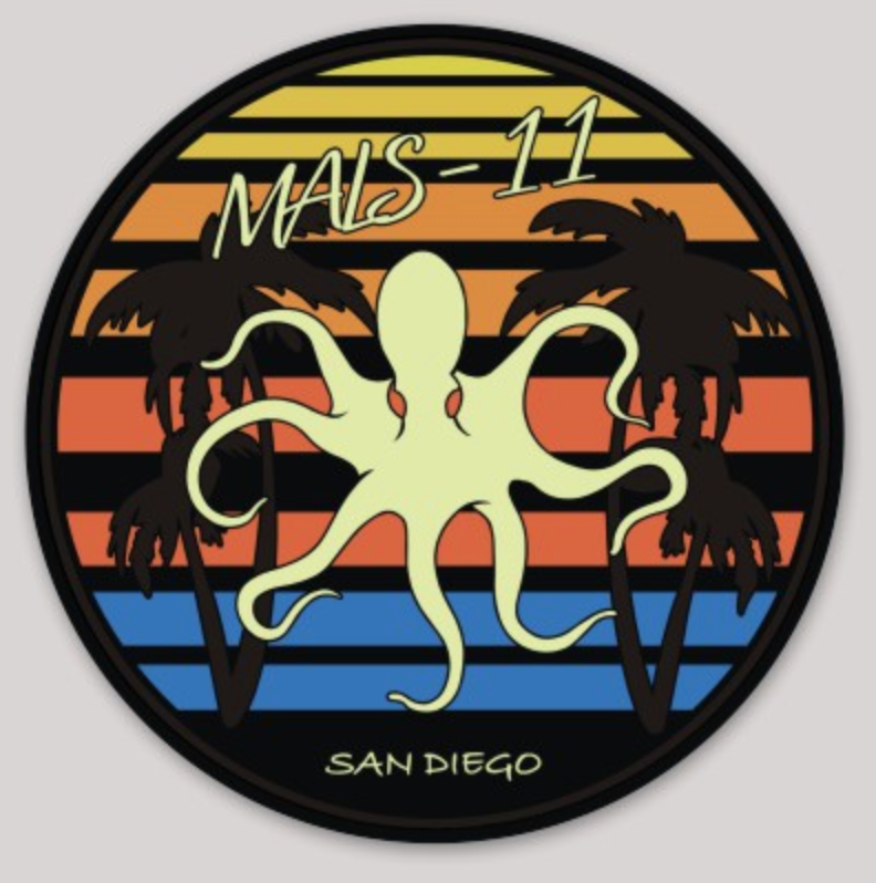Buy Official MALS-11 Devilfish San Patch | MarinePatches.com ...