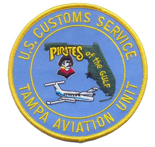 Buy Legacy US Customs, Tampa Air U Patch | MarinePatches.com ...