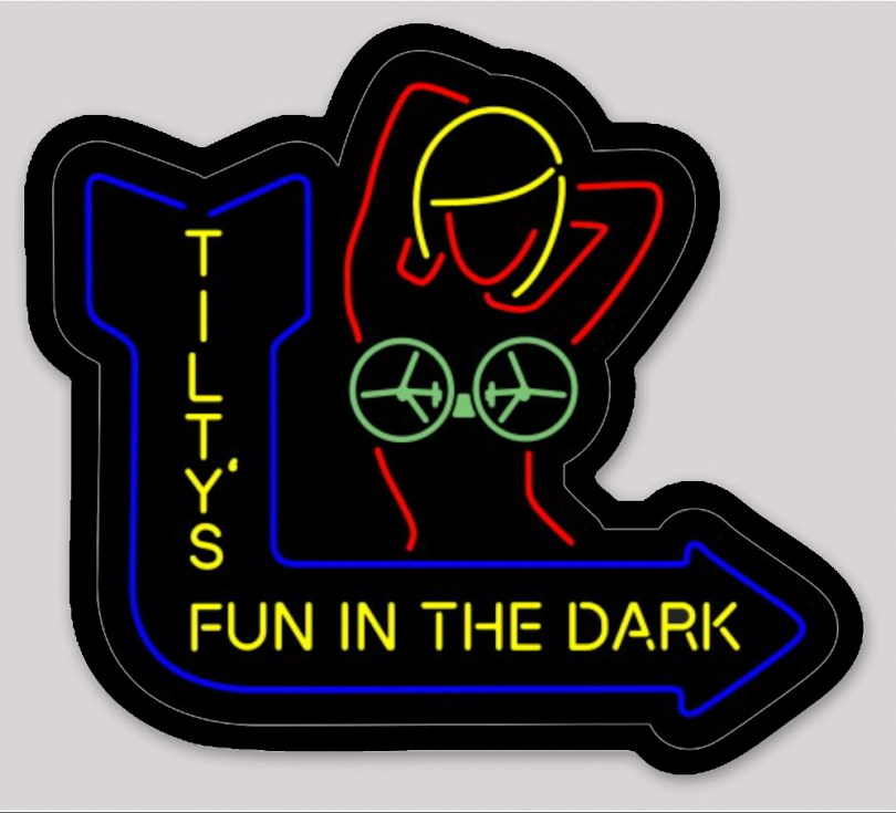 Tilty's Fun in the Dark Sticker – MarinePatches.com - Custom Patches ...