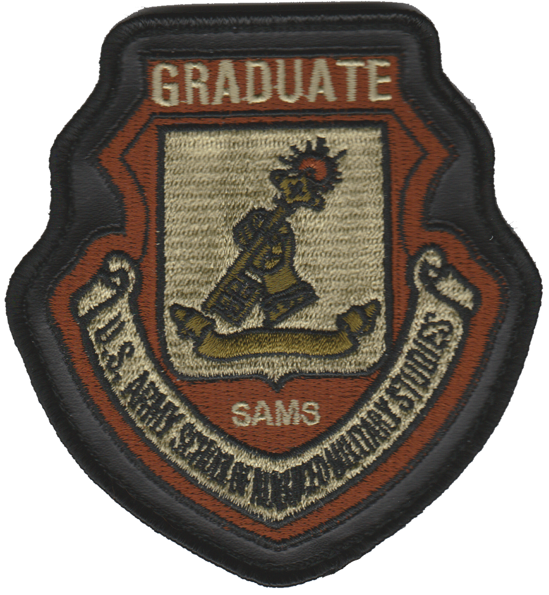 Buy USAF SAMS Graduate Leather Edg Patch | MarinePatches.com ...