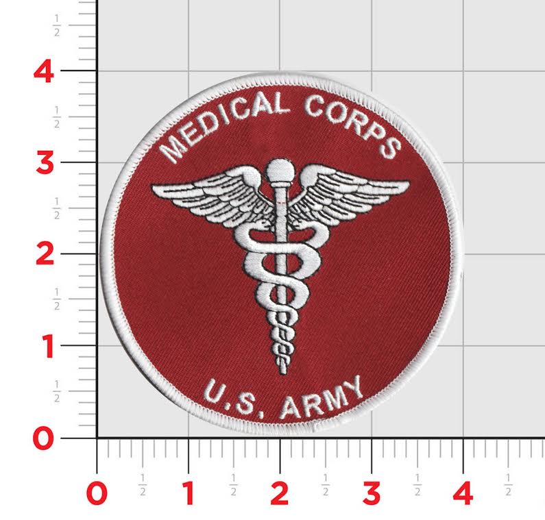 Buy US Army Medical Corps Patch | MarinePatches.com – MarinePatches.com ...