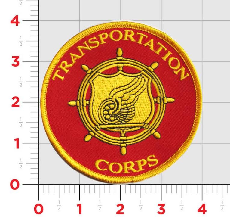 Buy US Army Transportation Corps P Patch | MarinePatches.com ...