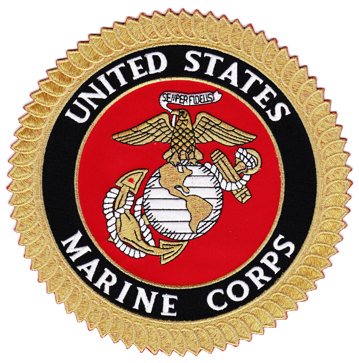 Buy Officially Licensed USMC 8" La Patch | MarinePatches.com ...