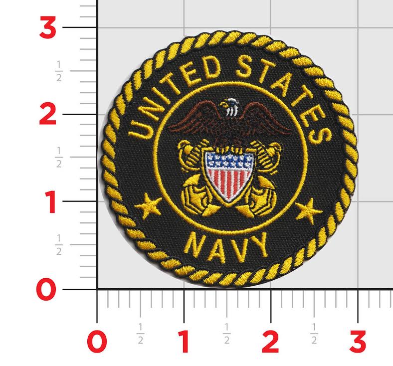 Buy Officially Licensed US Navy Of Patch | MarinePatches.com ...