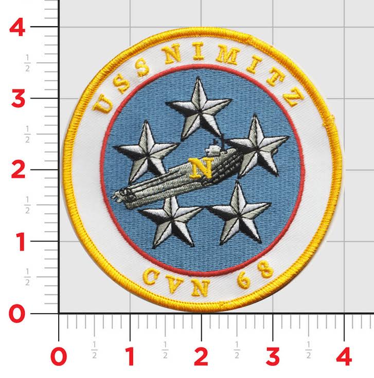 Buy USS Nimitz CVN-68 Patch | MarinePatches.com – MarinePatches.com ...