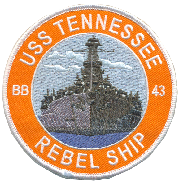 Buy USS Tennessee BB-48 Patch | MarinePatches.com – MarinePatches.com ...