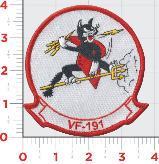 Officially Licensed US Navy VF-191 Satin's Kittens Patch ...