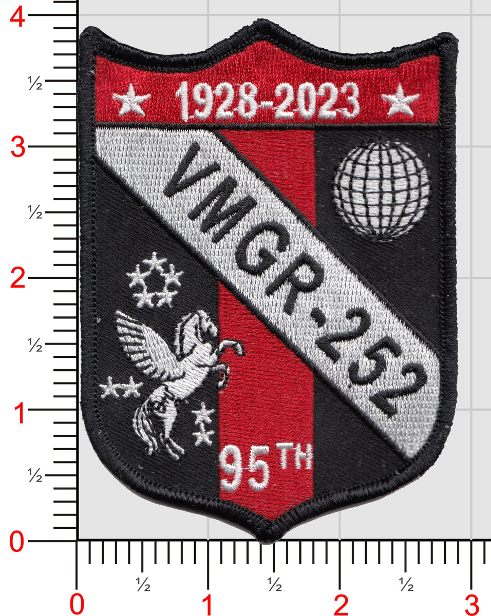 Buy Official VMGR-252 95th Anniver Patch | MarinePatches.com ...