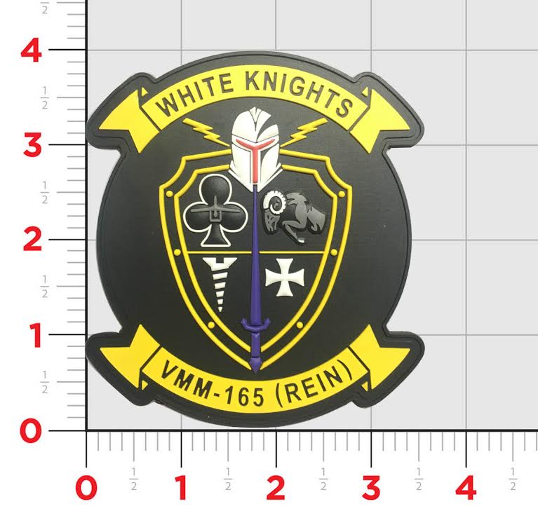 Buy Official VMM-165 White Knights Patch | MarinePatches.com ...