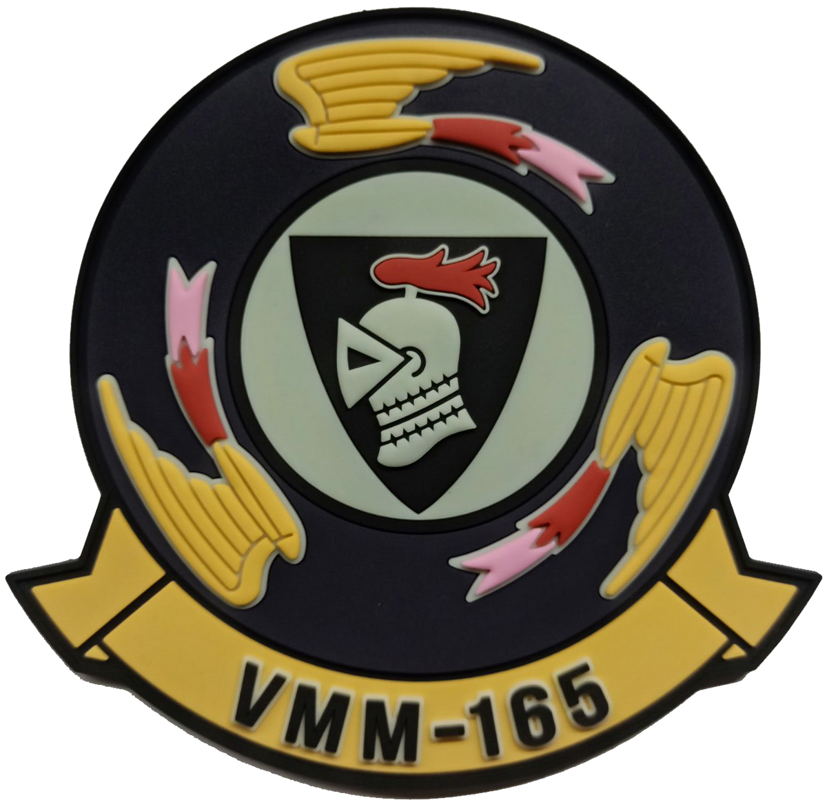 VMM-165 White Knights Throwback PVC Patch – MarinePatches.com - Custom ...