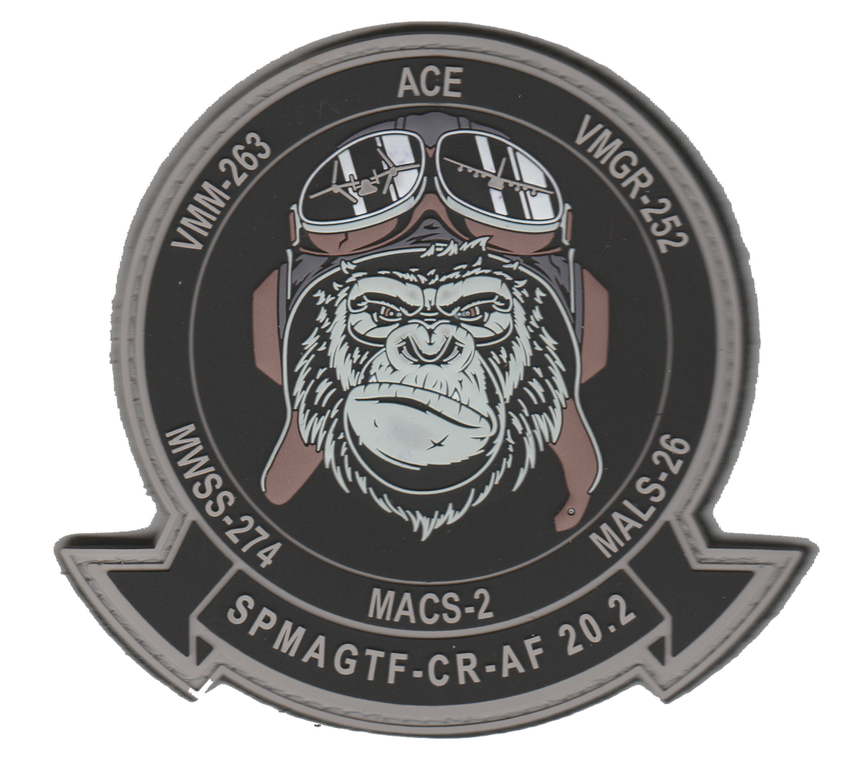 VMM-263 SPMAGTF 20.1 Ready Ape PVC Patches- With Hook & Loop ...