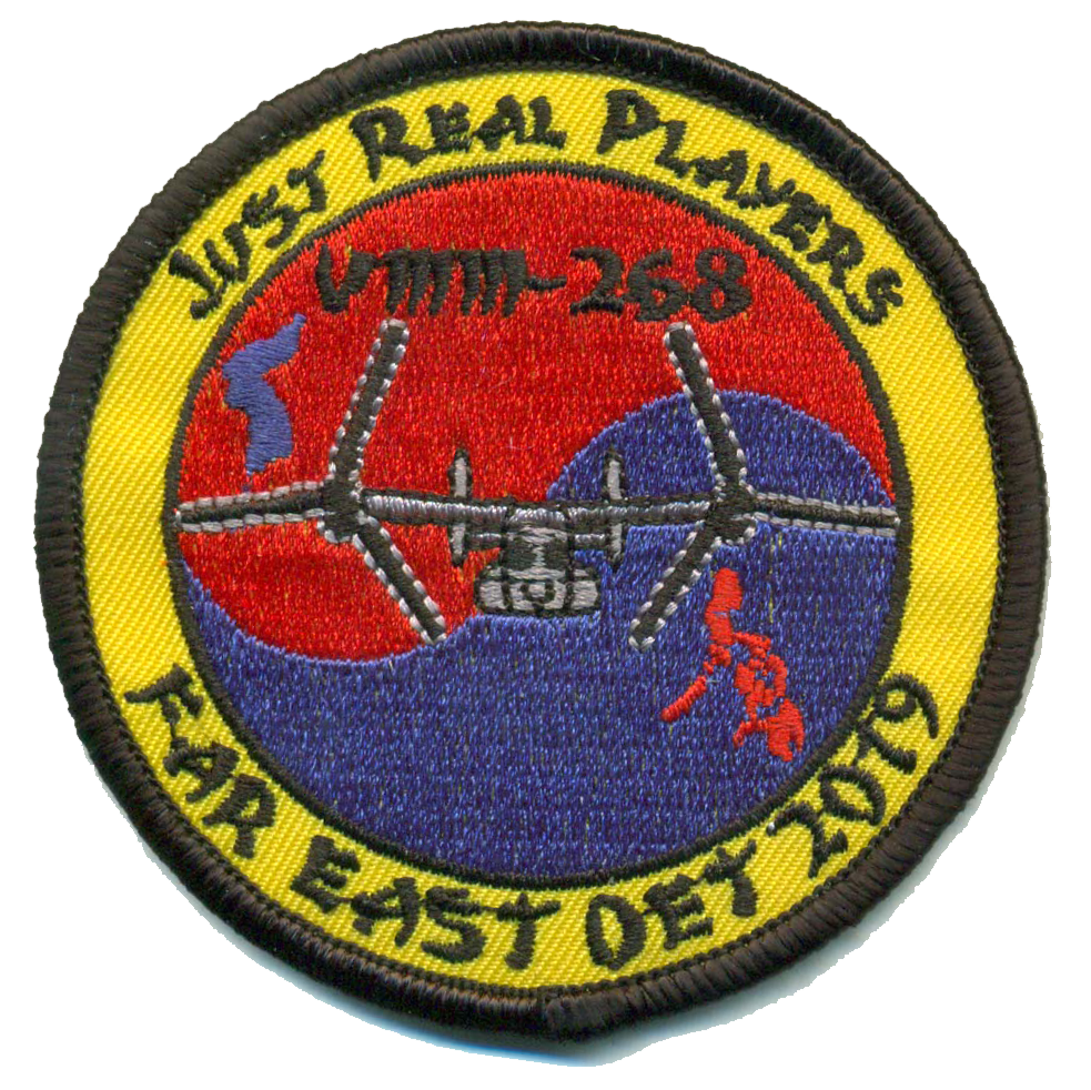 Buy Official VMM-268 Far East Tour Patch | MarinePatches.com ...