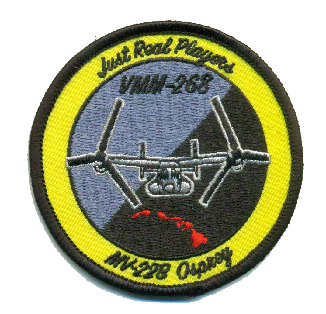 Buy Official VMM-268 Red Dragons S Patch | MarinePatches.com ...