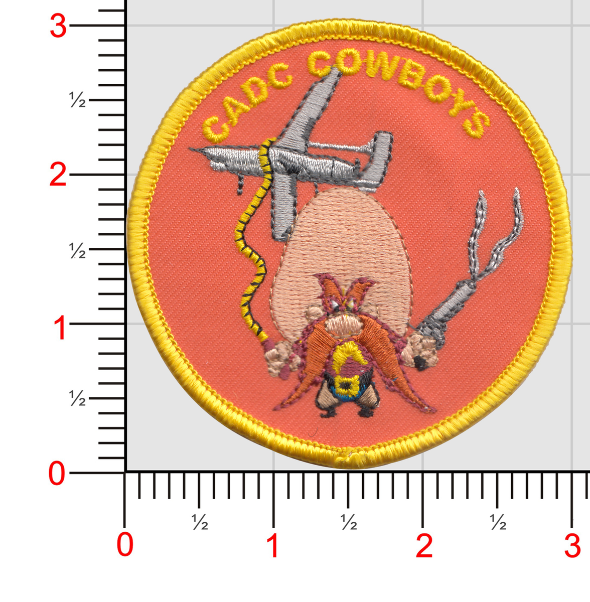 VMU-3 CADC Cowboys Shoulder Patch – MarinePatches.com - Custom Patches ...