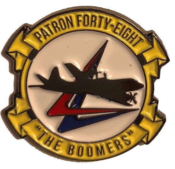 VP-48 Boomers Pin – MarinePatches.com - Custom Patches, Military and ...