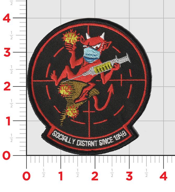 Buy Official US Navy VX-31 Dust De Patch | MarinePatches.com – MarinePatches.com - Custom ...