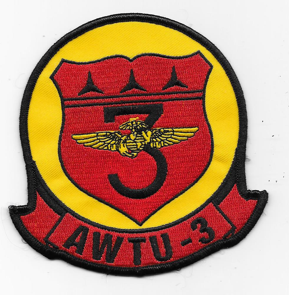 Buy USMC Air Wing Training Unit 3 Patch | MarinePatches.com ...