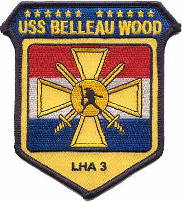 Buy USS Belleau Wood LHA-3 Patch | MarinePatches.com – MarinePatches ...