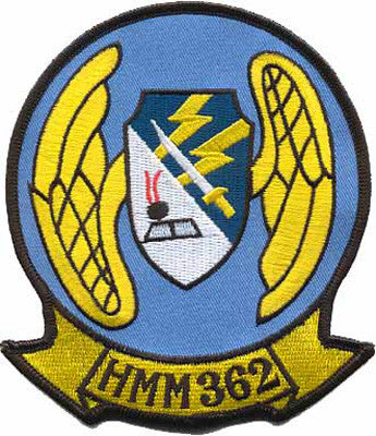 Officially Licensed USMC HMM 362 Patch – MarinePatches.com - Custom ...