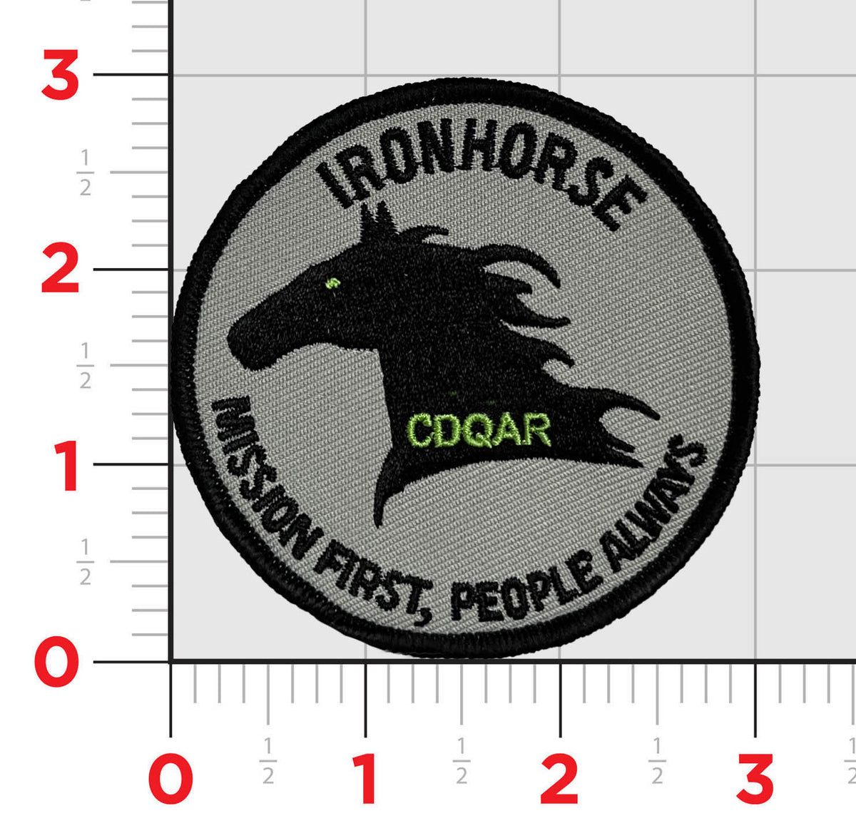 Official HMH-461 Iron Horse Flightline Qual Patches – MarinePatches.com ...