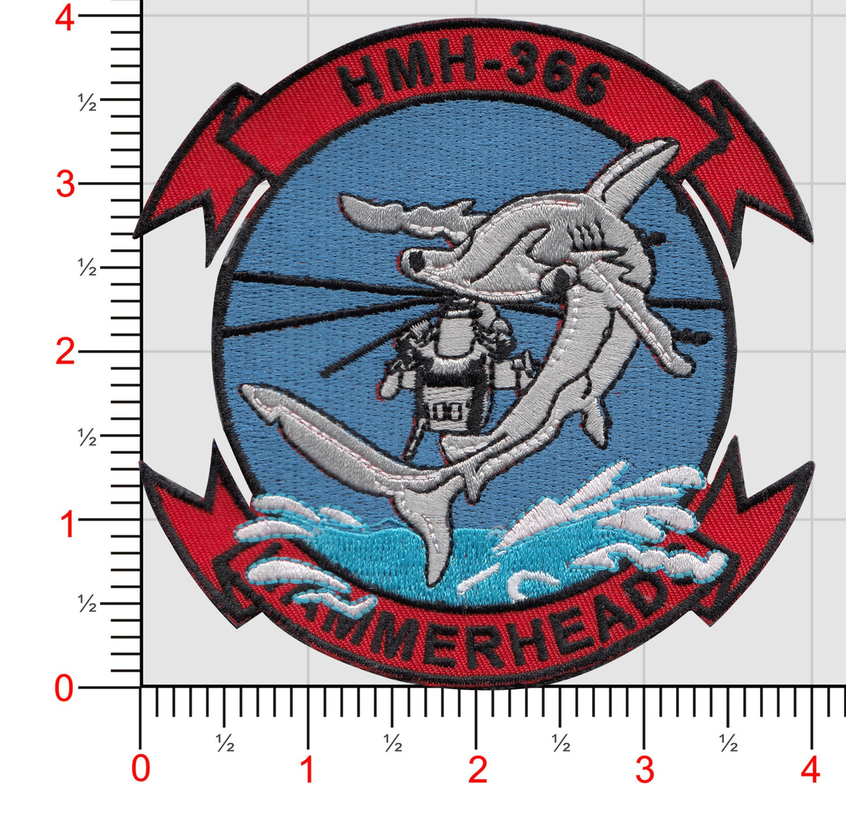 Buy Officially Licensed USMC HMH-3 Patch | MarinePatches.com ...