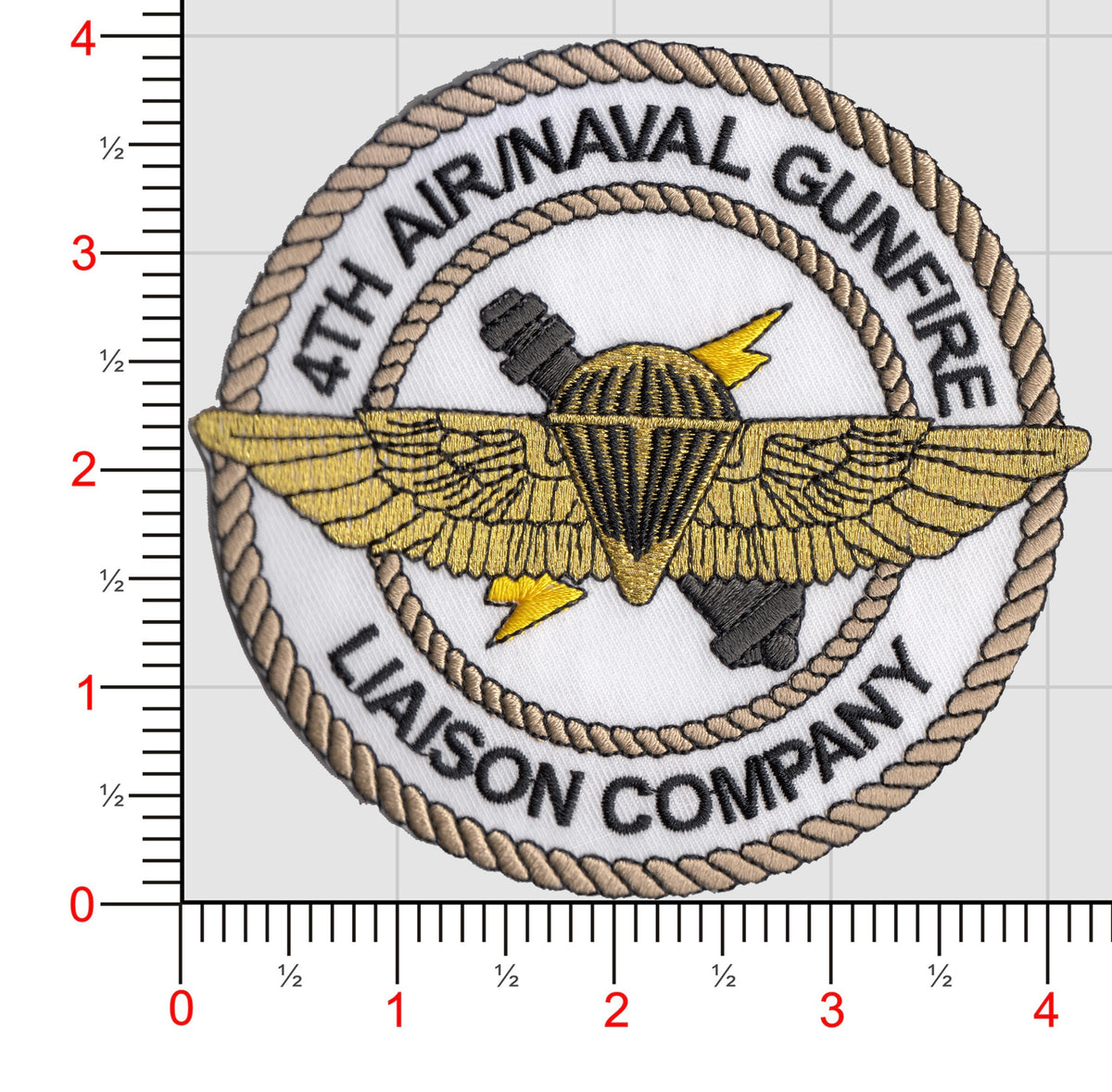 Buy Officially Licensed USMC 4th A Patch | MarinePatches.com ...