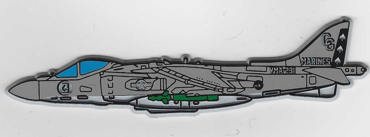 Buy VMA-231 Ace of Spades Harrier Patch | MarinePatches.com ...