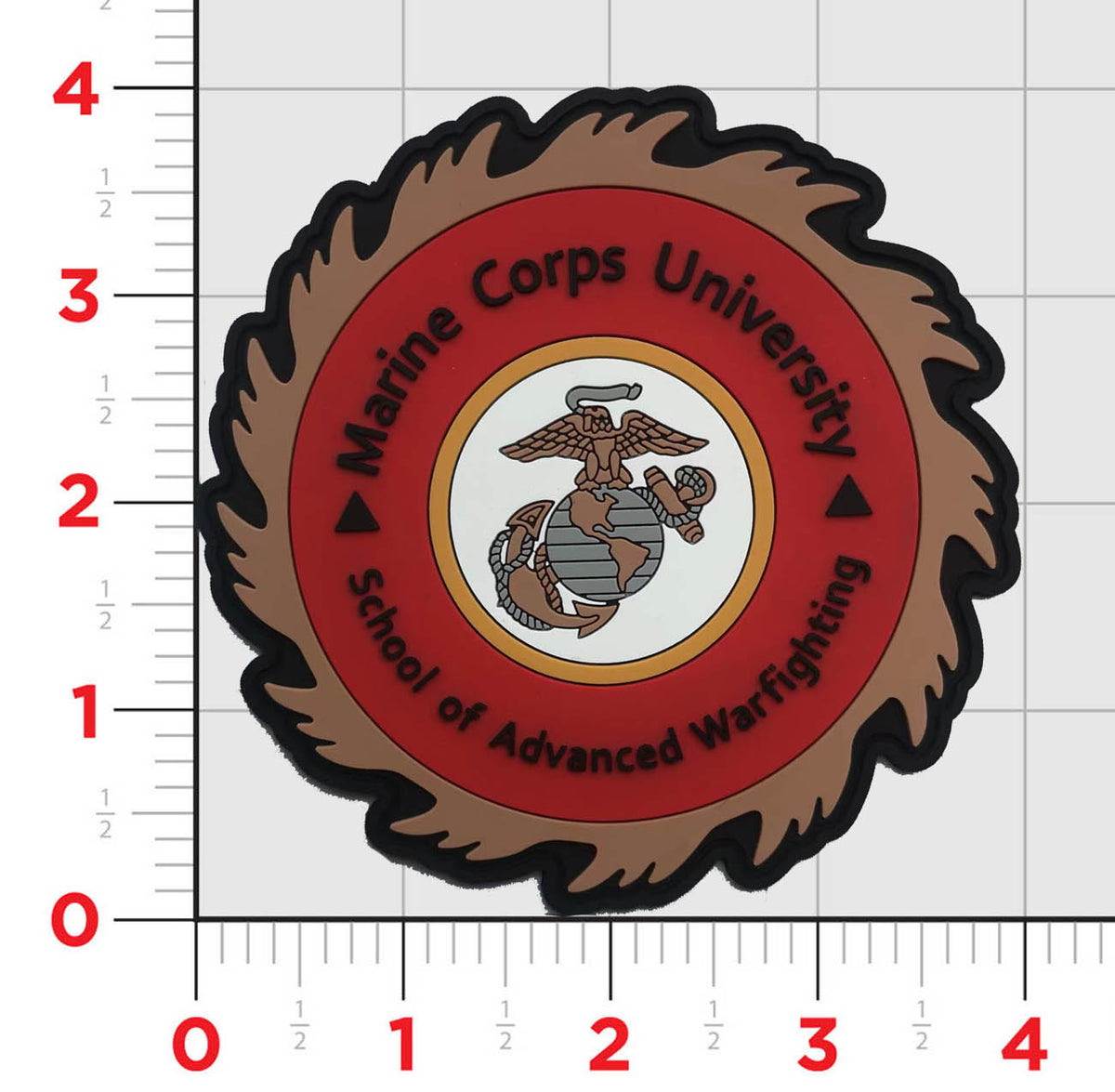 Officially Licensed USMC University School of Advanced Warfighting PVC ...
