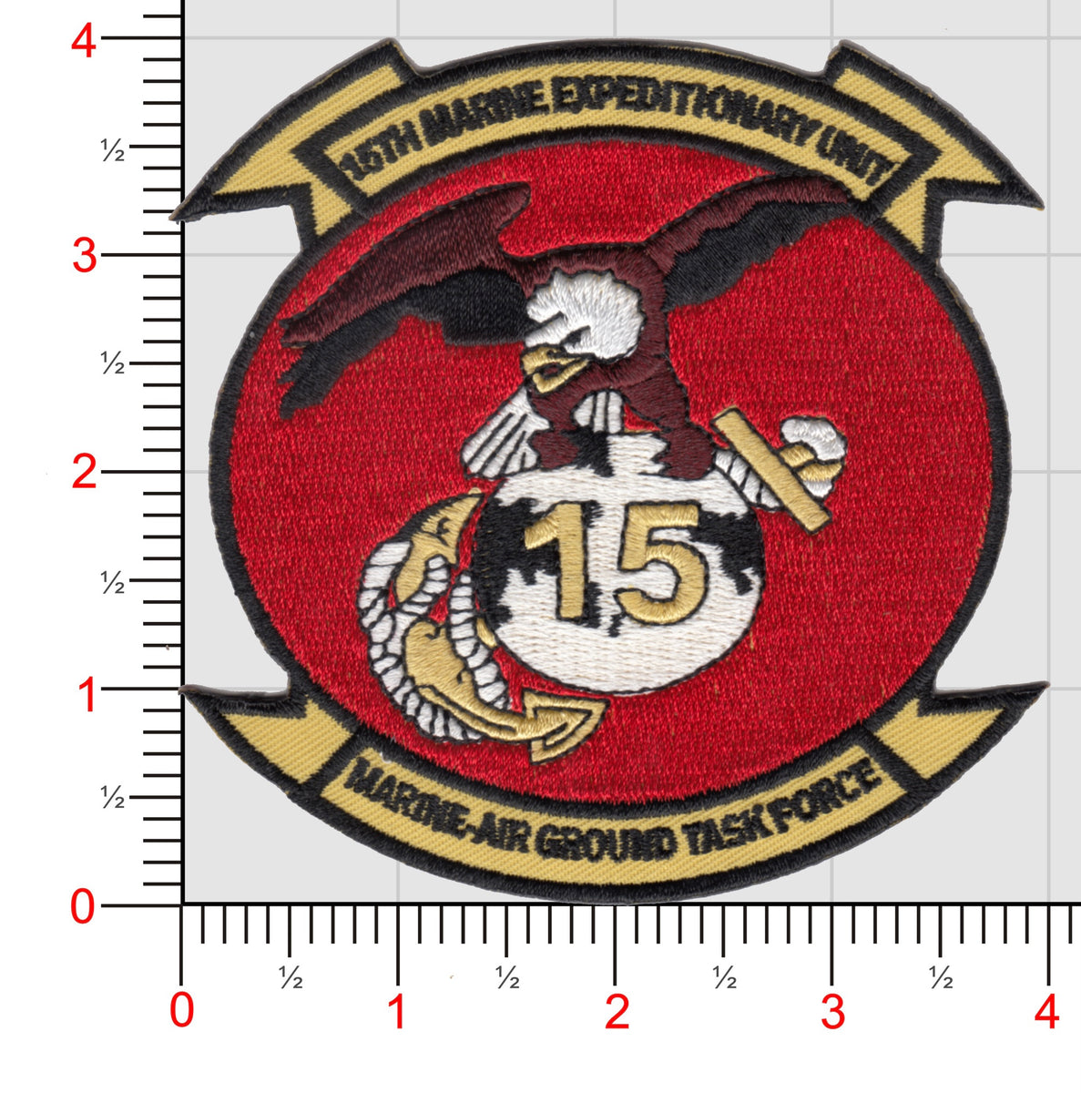 Buy Officially Licensed USMC 15th Patch | MarinePatches.com ...