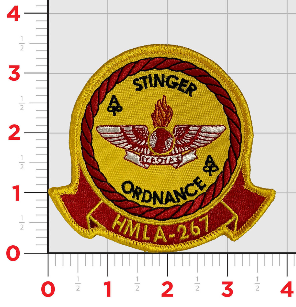 Buy Official HMLA-267 Stinger Ordn Patch | MarinePatches.com ...