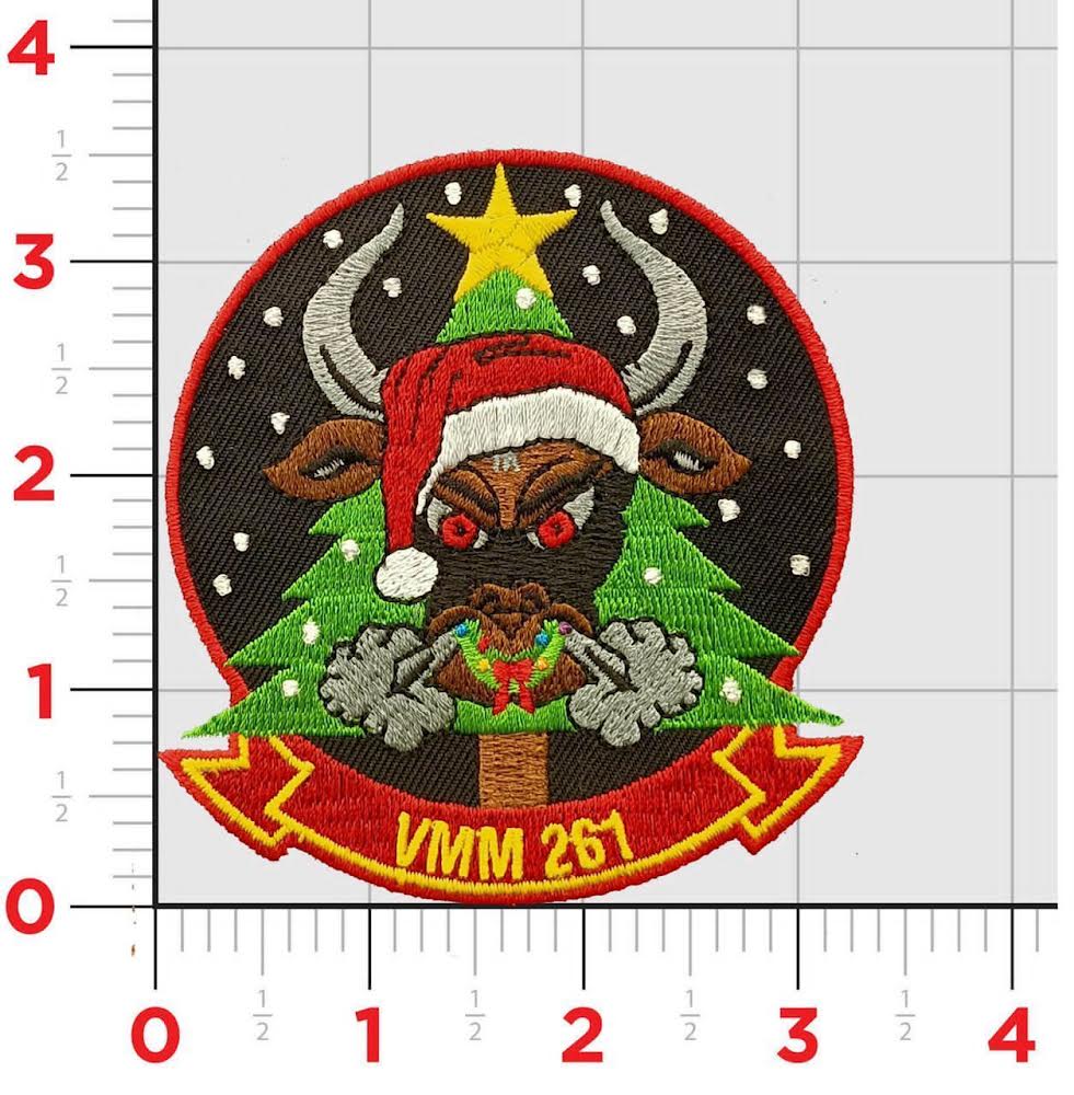 Buy Official VMM-261 Raging Bulls Patch | MarinePatches.com ...