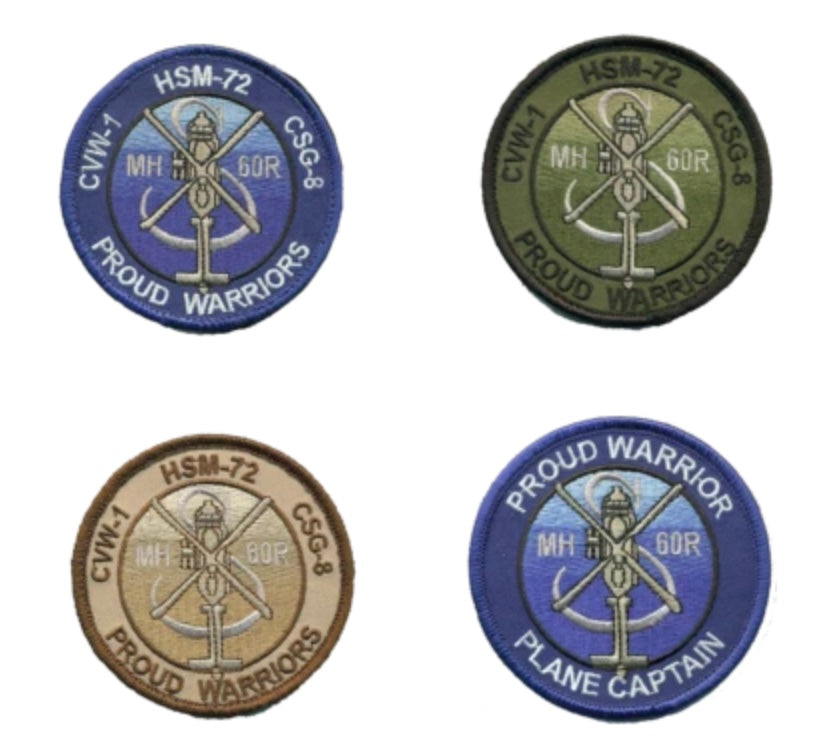 Official HSM-72 Silver Dollar MH-60R Patches – MarinePatches.com ...