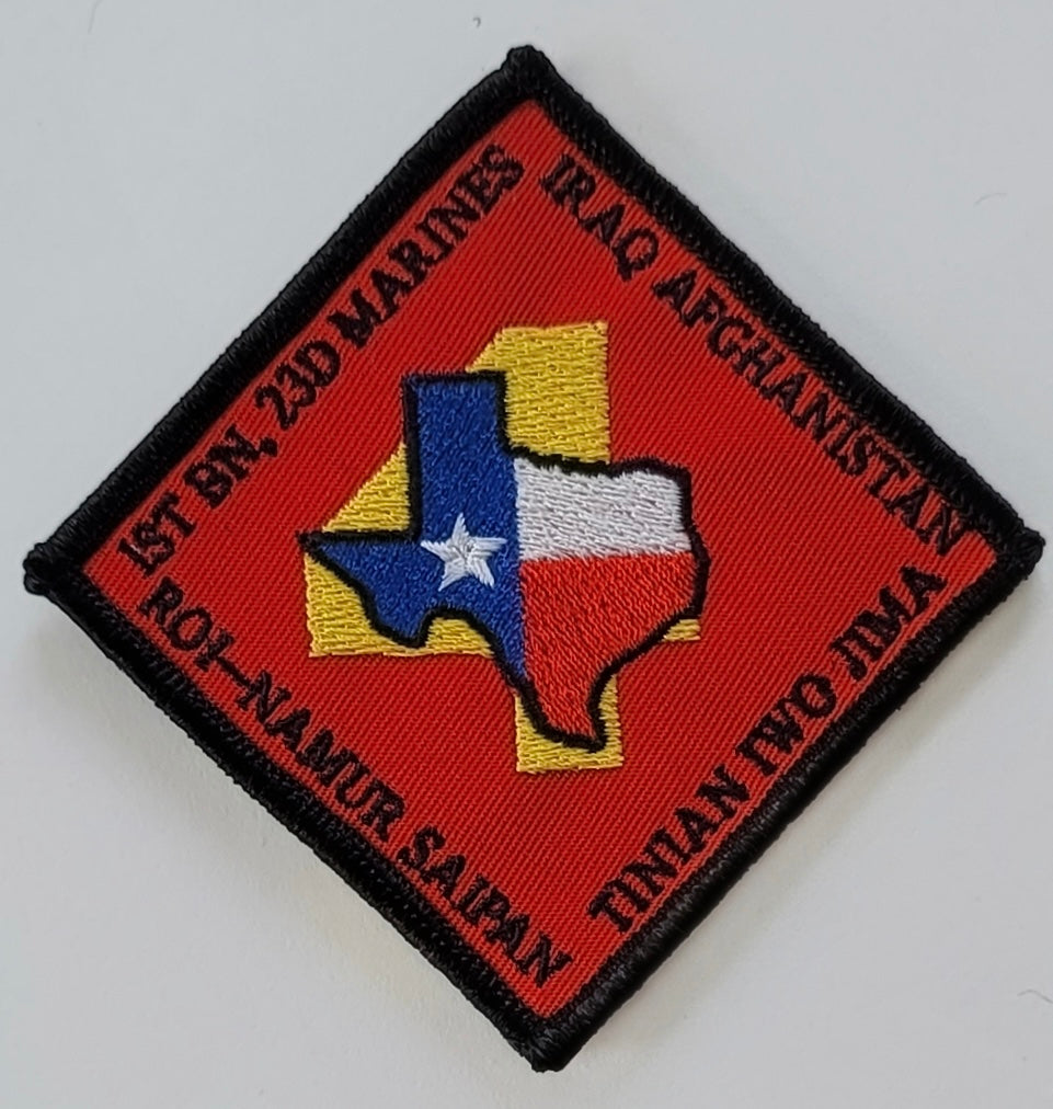 Buy Officially Licensed USMC 1st B Patch | MarinePatches.com ...