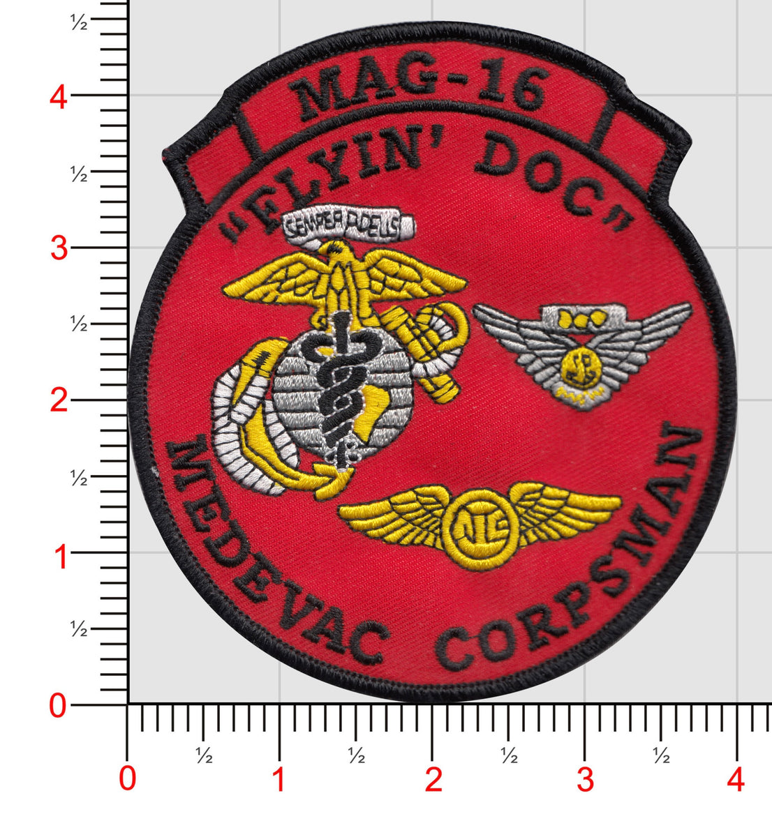 Buy Officially Licensed MAG-16 Med Patch | MarinePatches.com ...