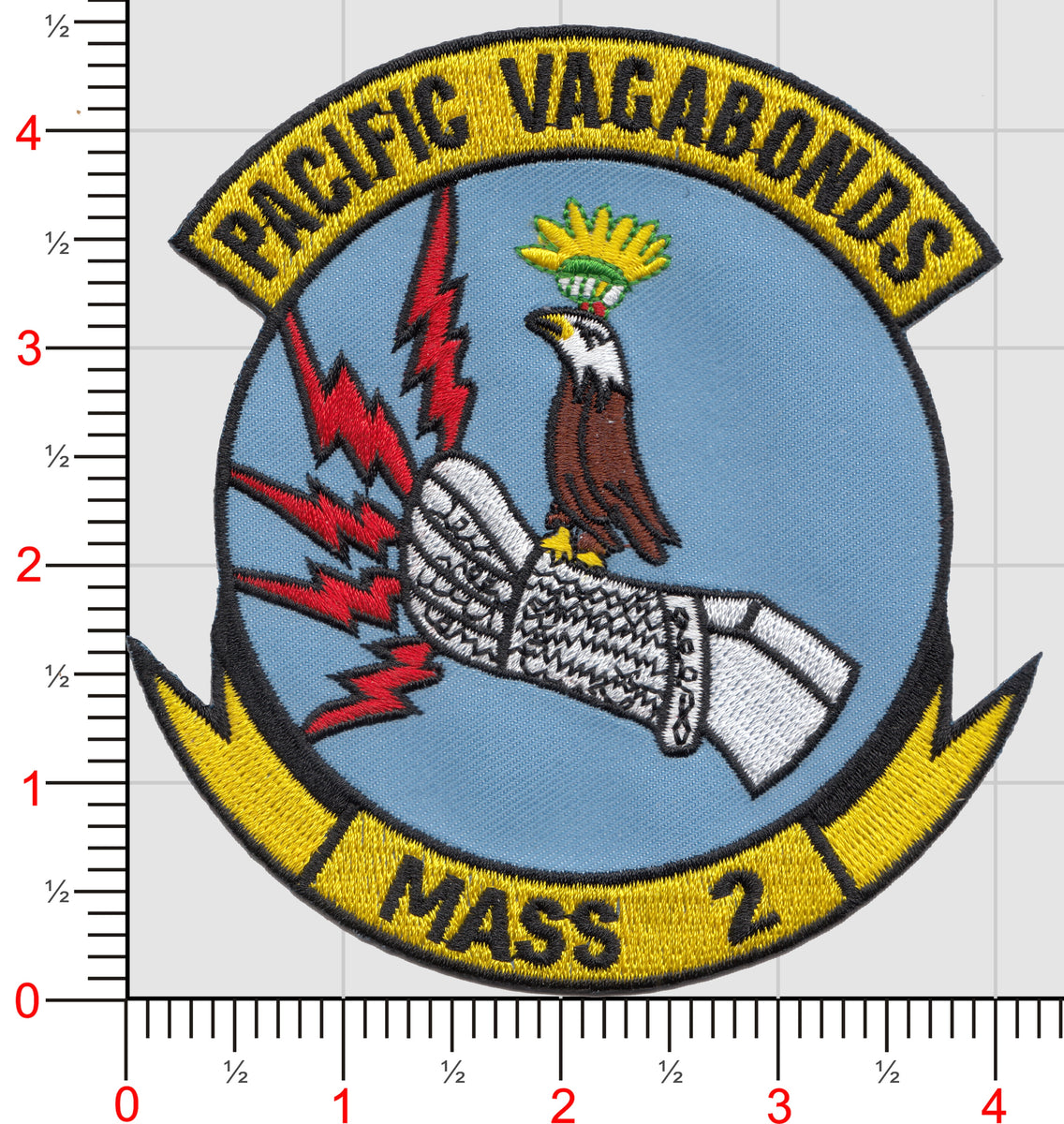 Buy Officially Licensed Marine Avi Patch | MarinePatches.com ...