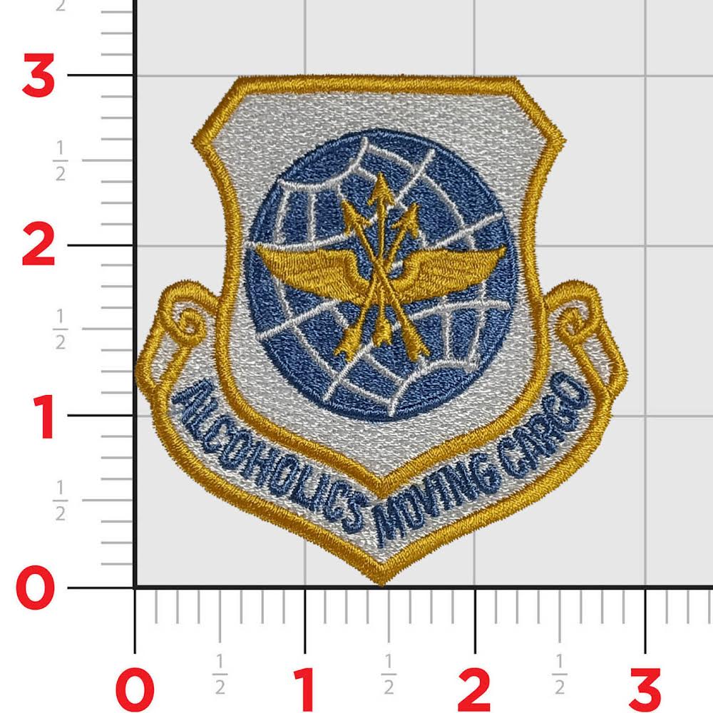 Buy Alcoholics Moving Cargo Patche Patch | MarinePatches.com ...