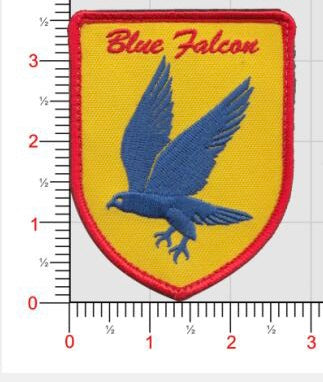 Buy The Blue Falcon Patch | MarinePatches.com – MarinePatches.com ...