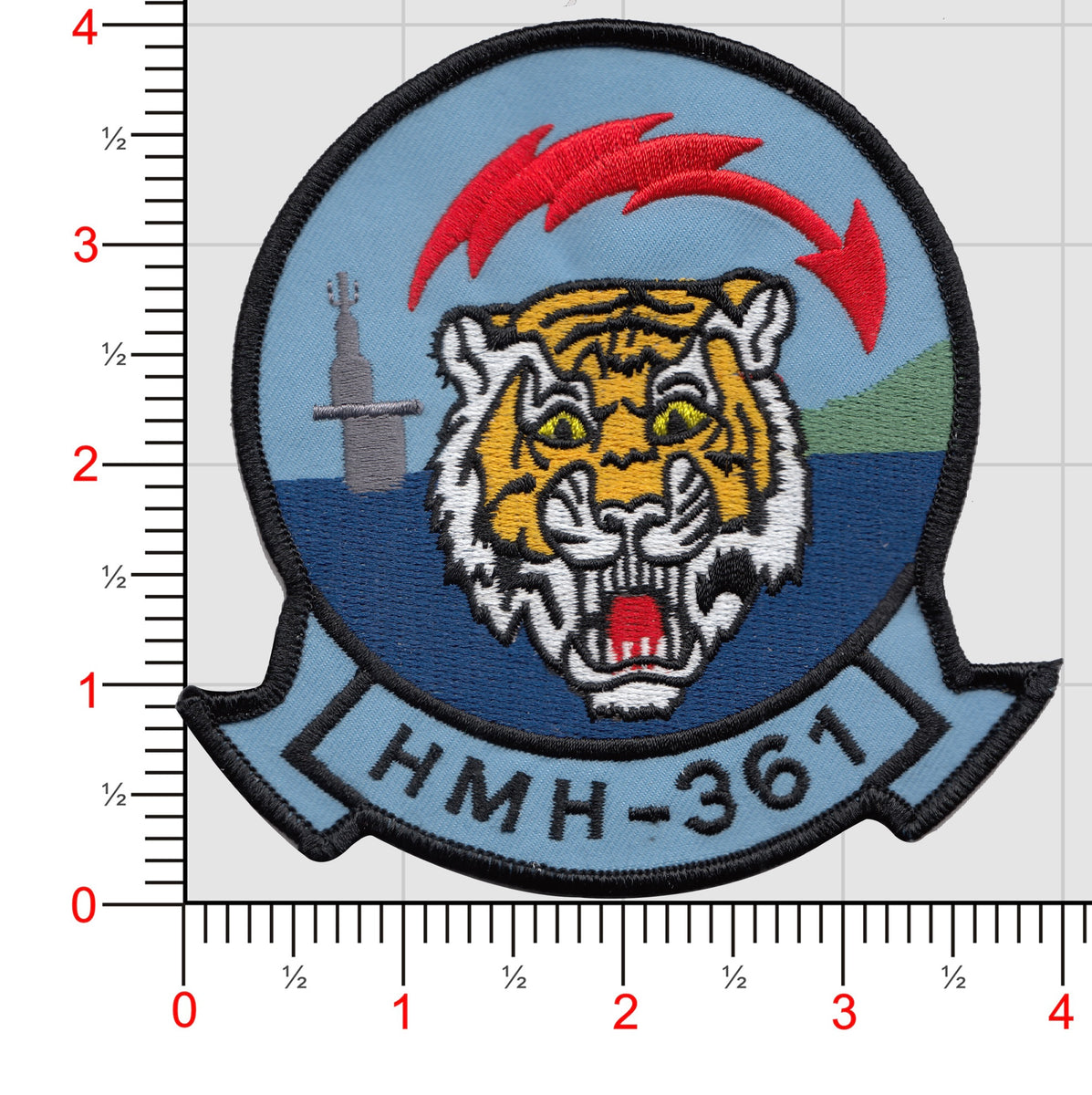 Buy Officially Licensed USMC HMH-3 Patch | MarinePatches.com ...