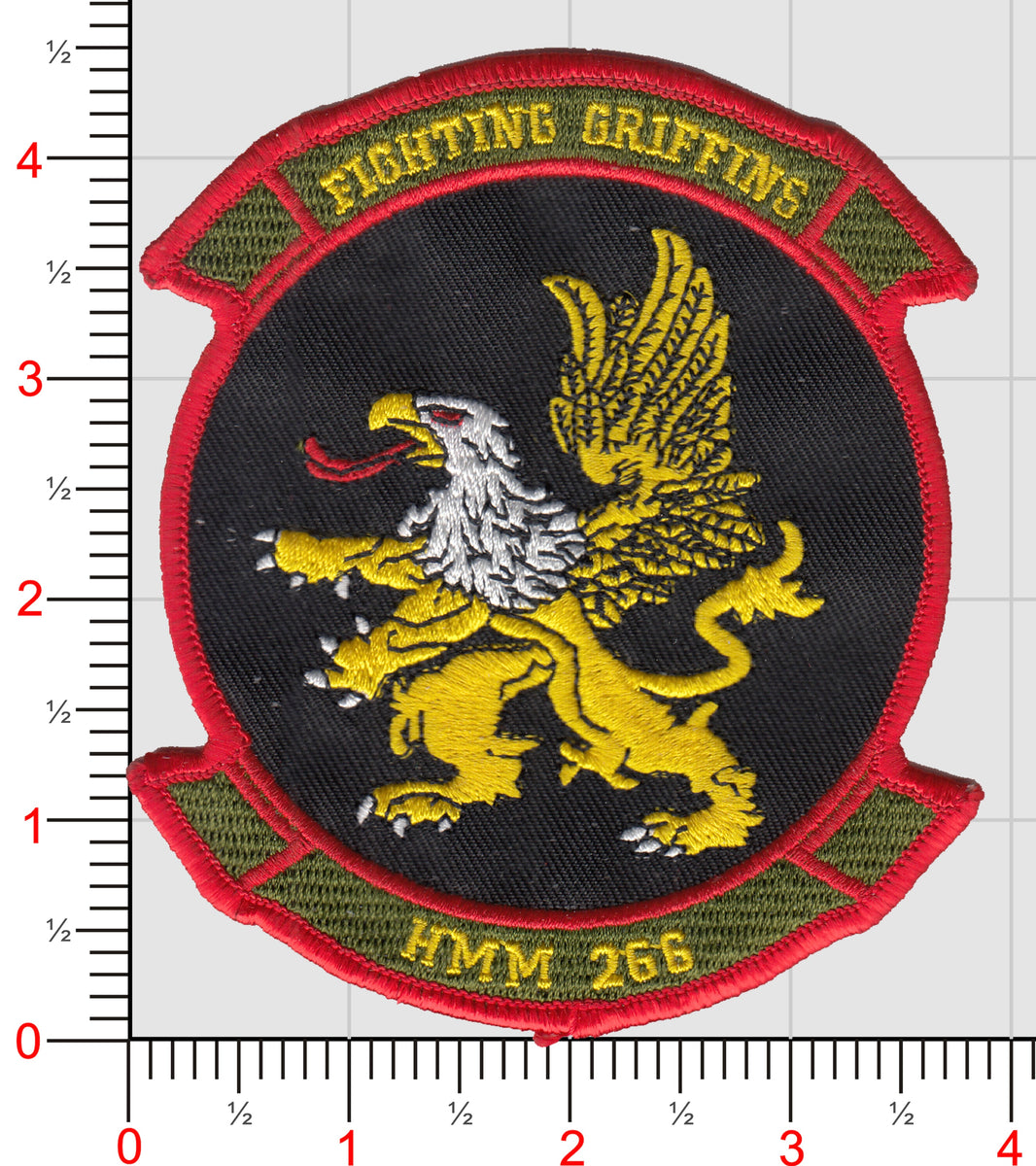 Officially Licensed USMC HMM-266 Griffins Patch – MarinePatches.com ...