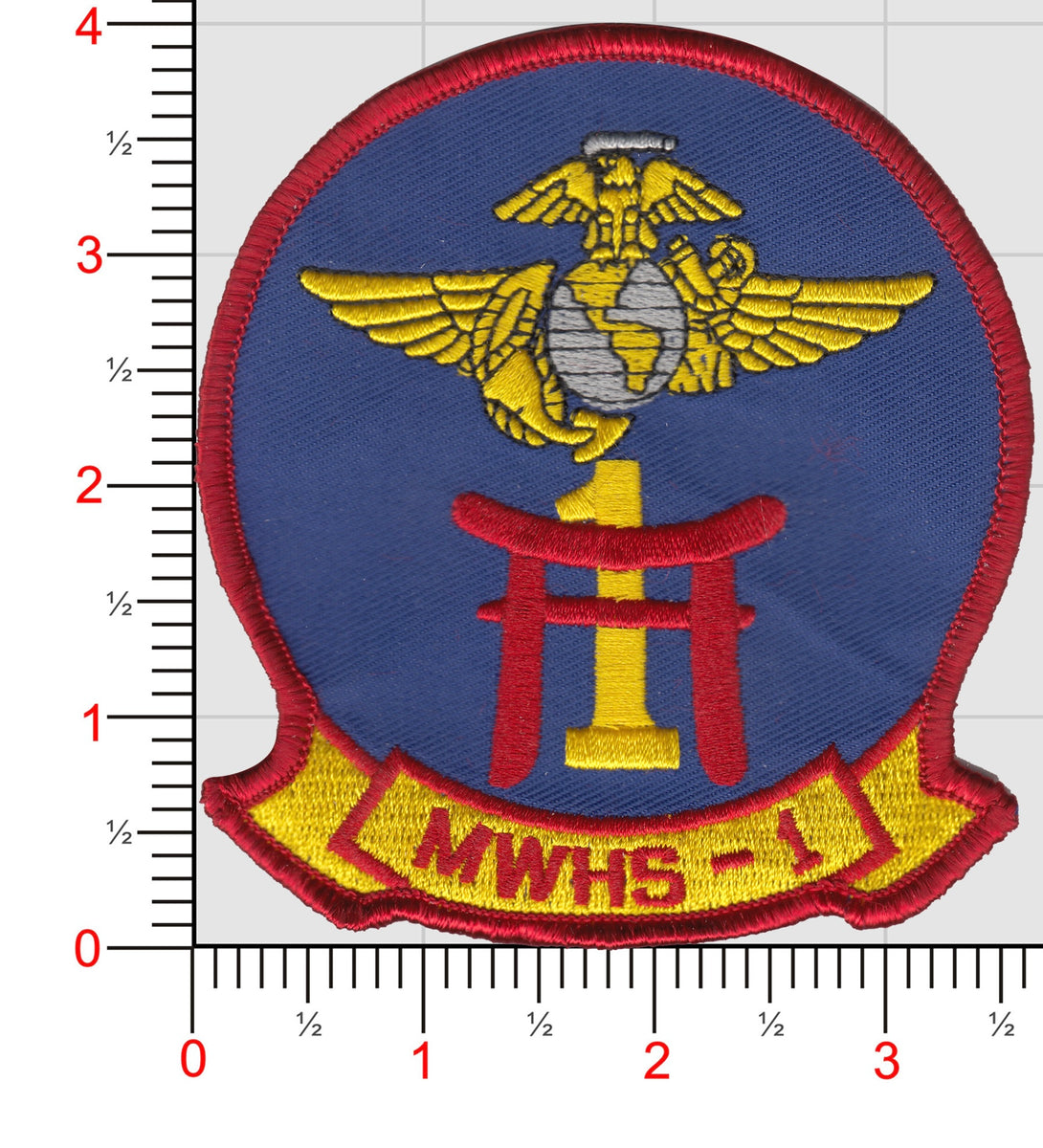 Buy Officially Licensed USMC MWHS Patch | MarinePatches.com ...