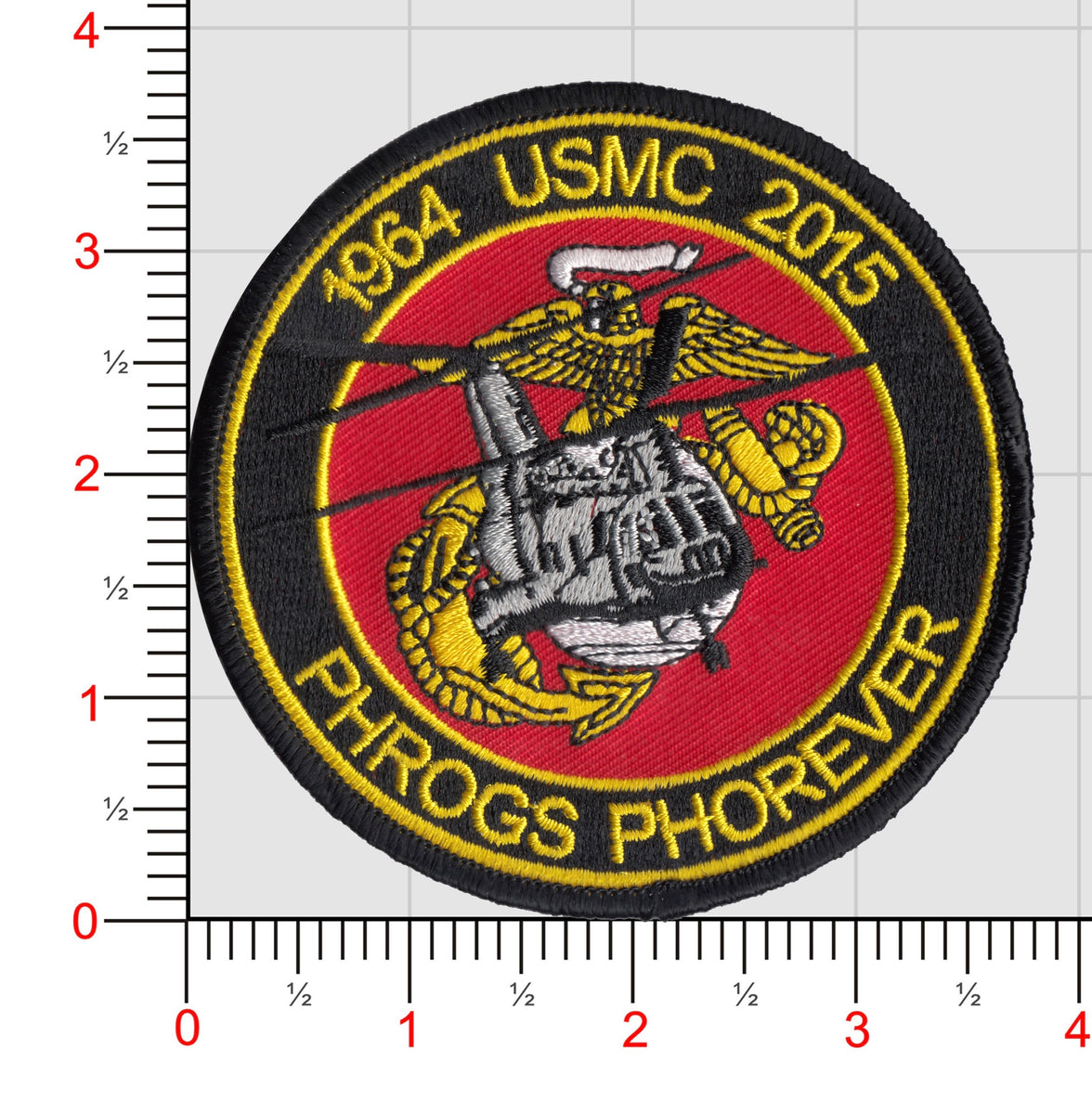 Buy Officially Licensed USMC CH-46 Patch | MarinePatches.com ...