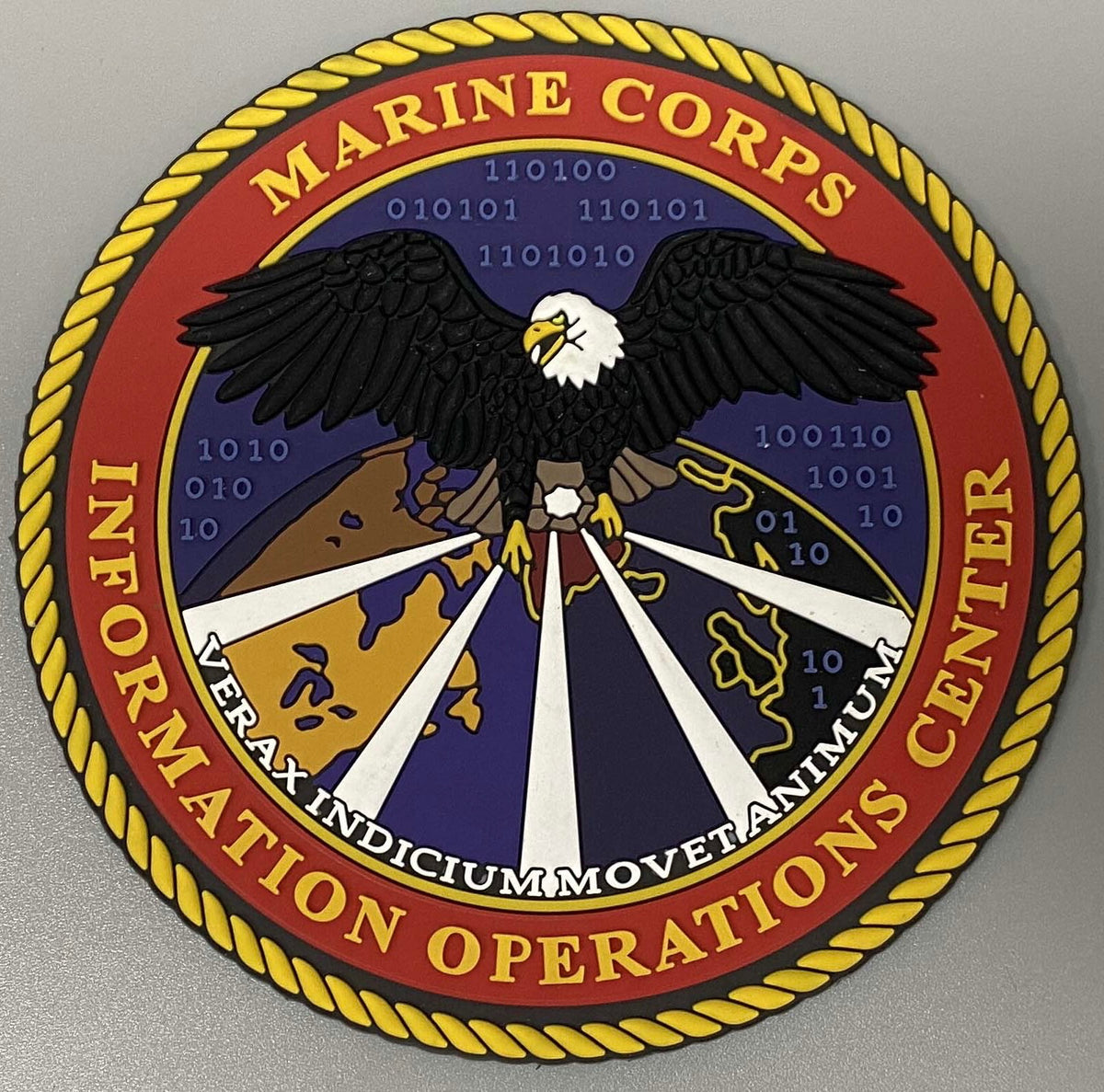 Buy Officially Licensed USMC Infor Patch | MarinePatches.com ...