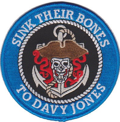 Buy Sink Their Bones to Davy Jones Patch | MarinePatches.com ...